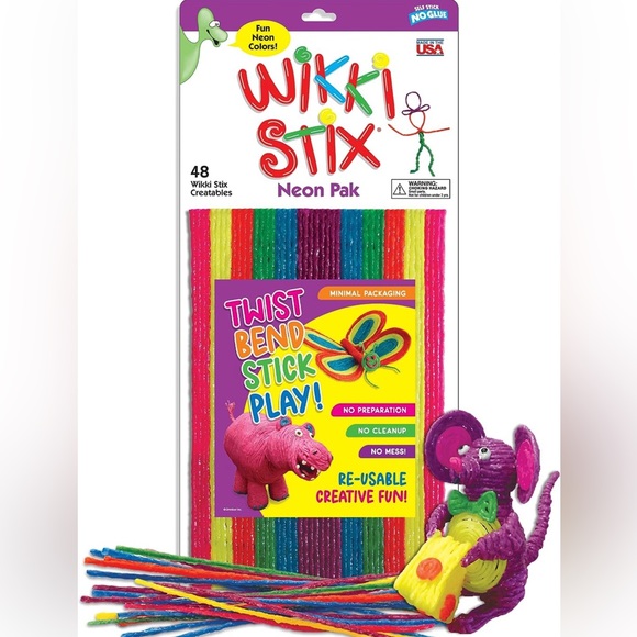 Wikki Stix | Toys | Wikki Stix Neon Pack | Poshmark